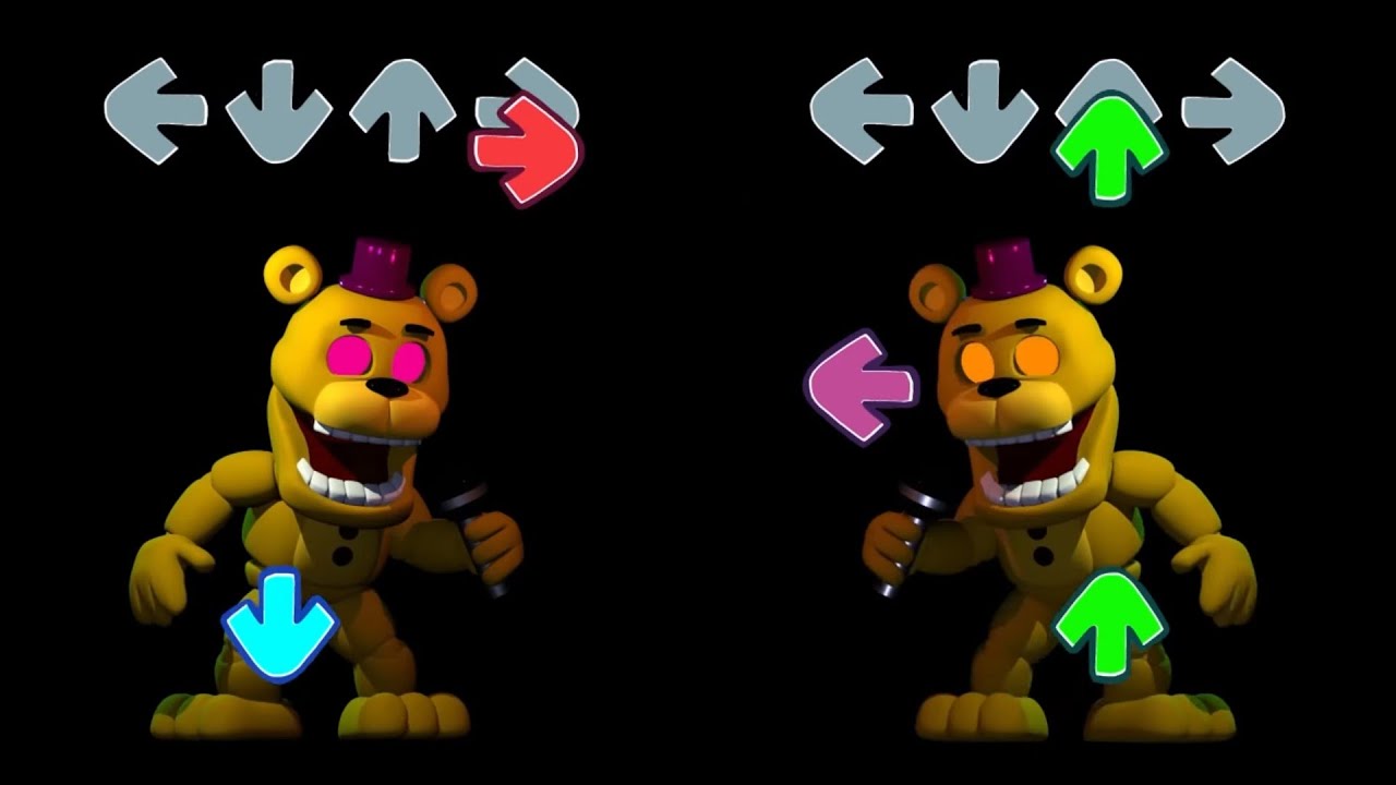 Friday Night Funkin Vs' Fred Bear New unique FNF MOD - YouTube