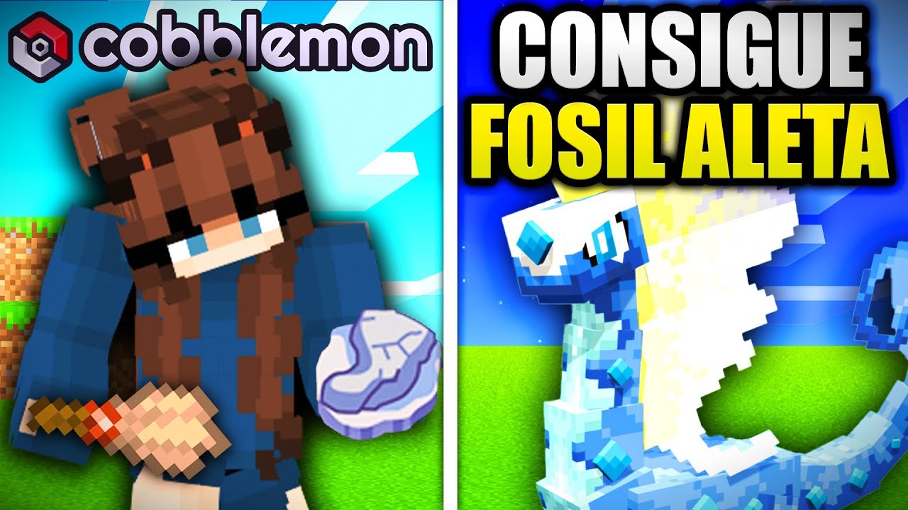 COMO CONSEGUIR el FOSIL ALETA en COBBLEMON ️ - YouTube