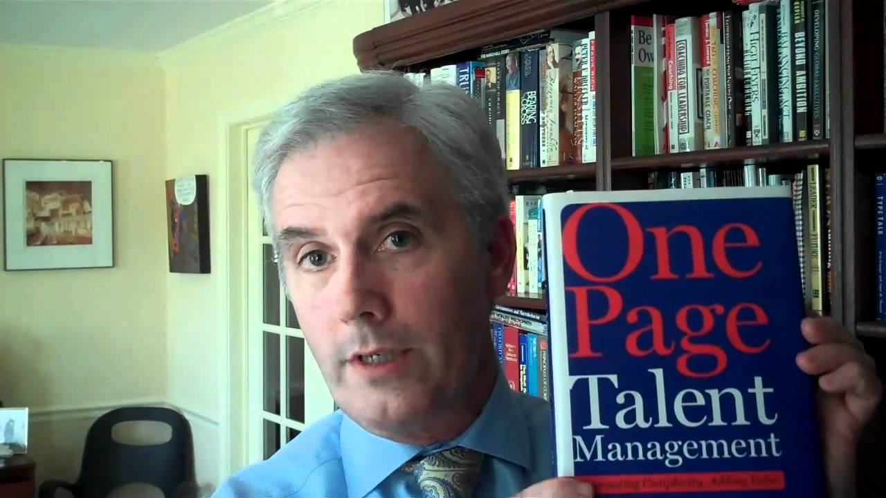 Video Book Club: One Page Talent Management - YouTube