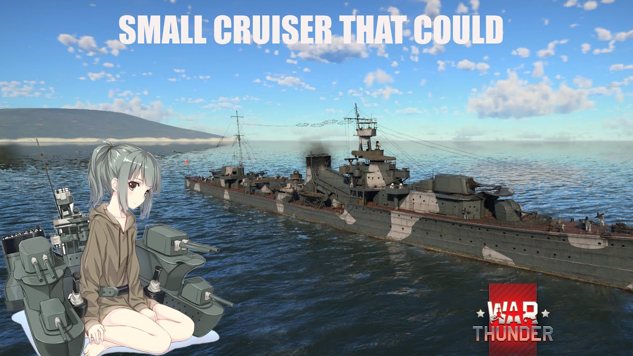 IJN Yubari - A small cruiser that could | War Thunder Naval - YouTube