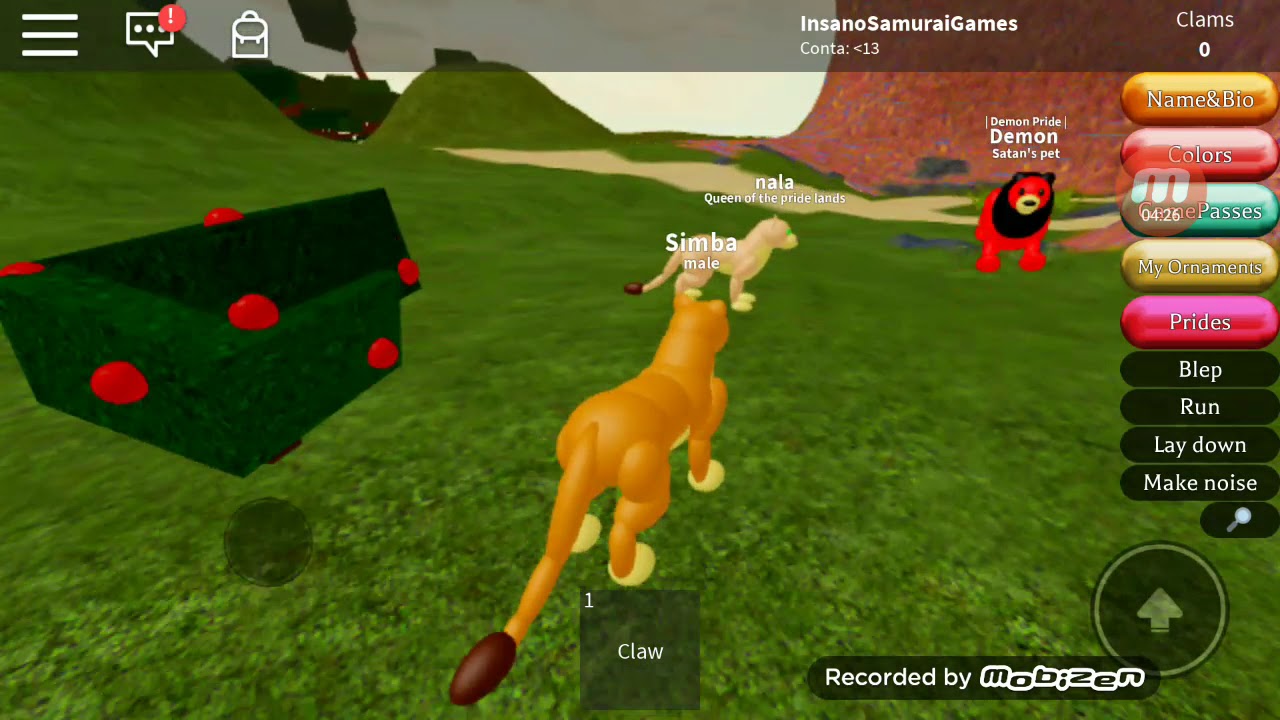 Jogando Roblox Lion roleplay envadiram meu reino!! - YouTube