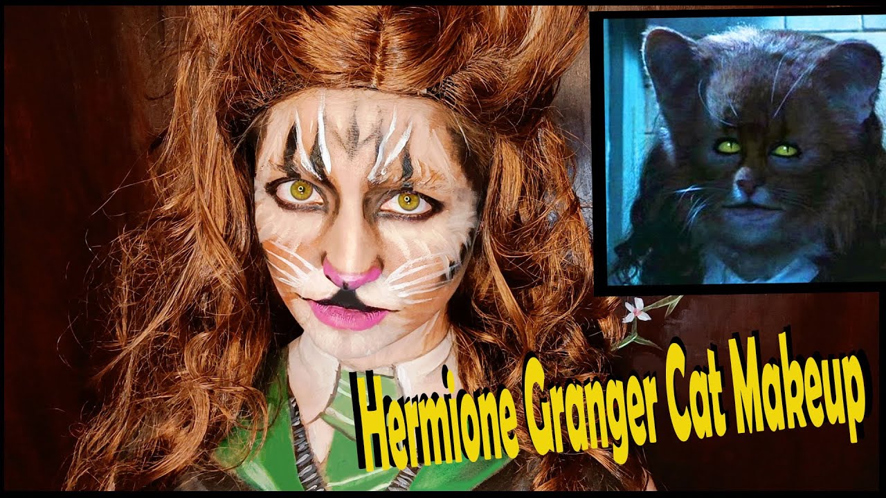 Maquillaje de Hermione Granger versión gato | Harry Potter 2 ...