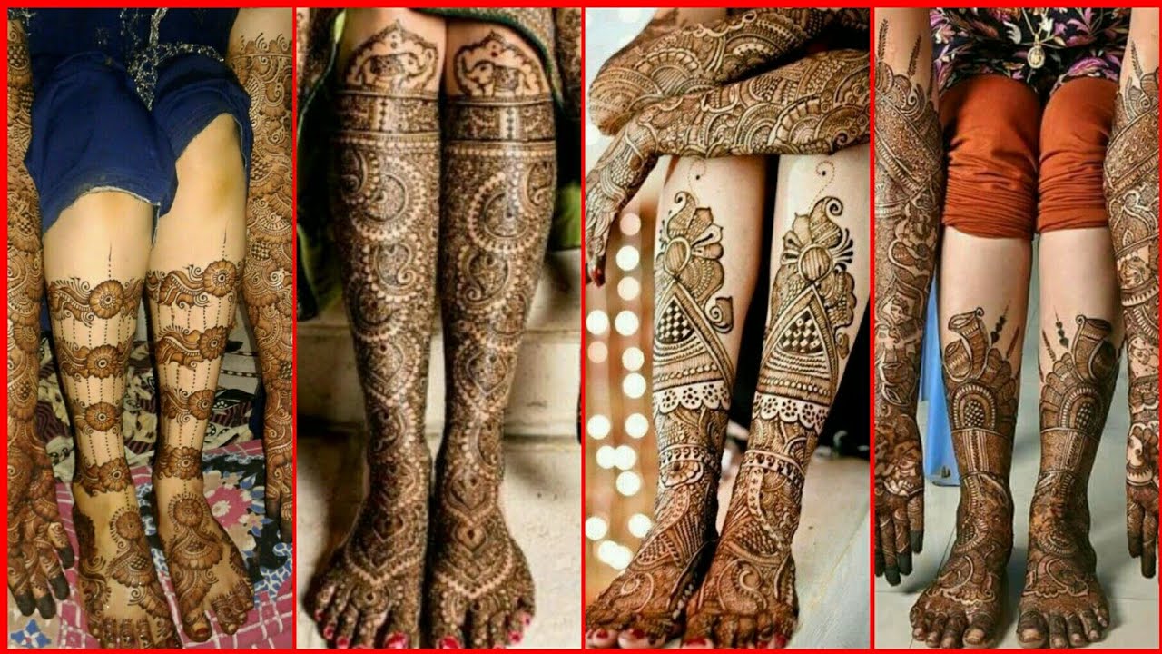 Full Hand and Leg Bridal Mehndi Design |Bridal Mehndi Design|Bridal ...