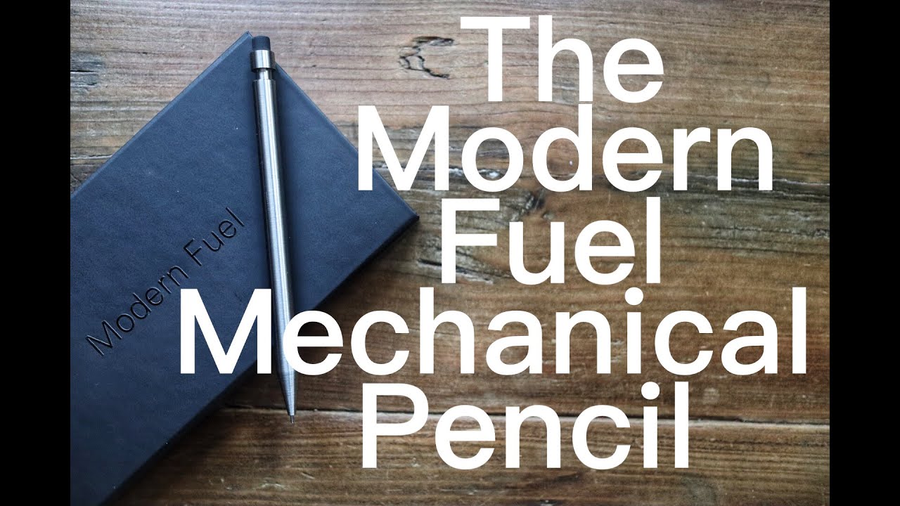Modern fuel Pencil unboxing. EDC mechanical Pencil..? - YouTube