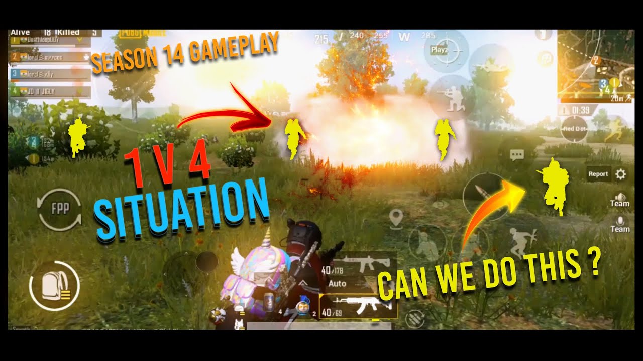PUBGM S14 SQUAD GAMEPLAY NEW GOLDEN PHARAOH UPDATE FT.LORD ALLY 💋 - YouTube