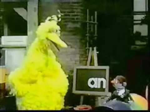 Sesame Street - Big Bird, Herbert Birdsfoot, and the "an family" - YouTube
