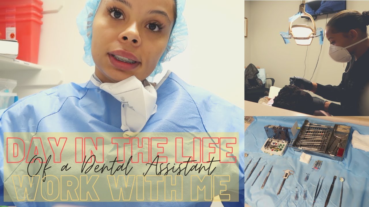 Dental Assistant At Work