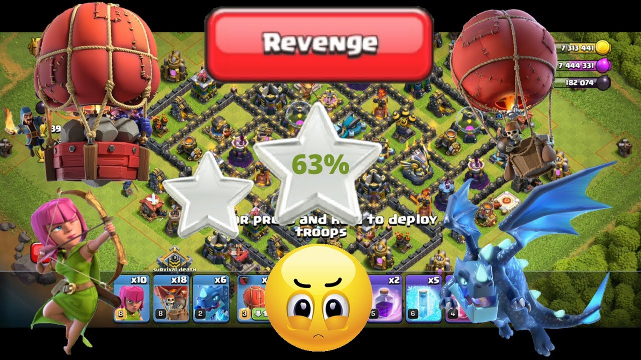 FINALLY I TOOK REVENGE ON MY ENEMY IN COC | | Clash of Clans ||TH 13 ...
