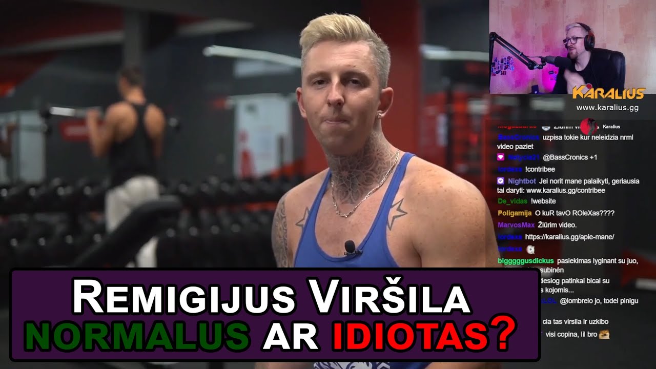 Remigijus Viršila - Pirmą kartą jį matau, mėginu susidaryti nuomonę ...