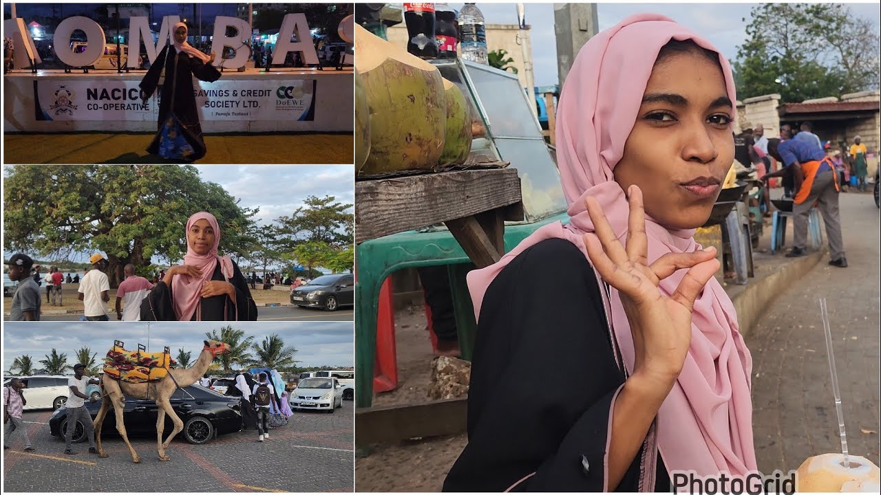 Exploring Mama Ngina Water Front Mombasa Vlog - YouTube