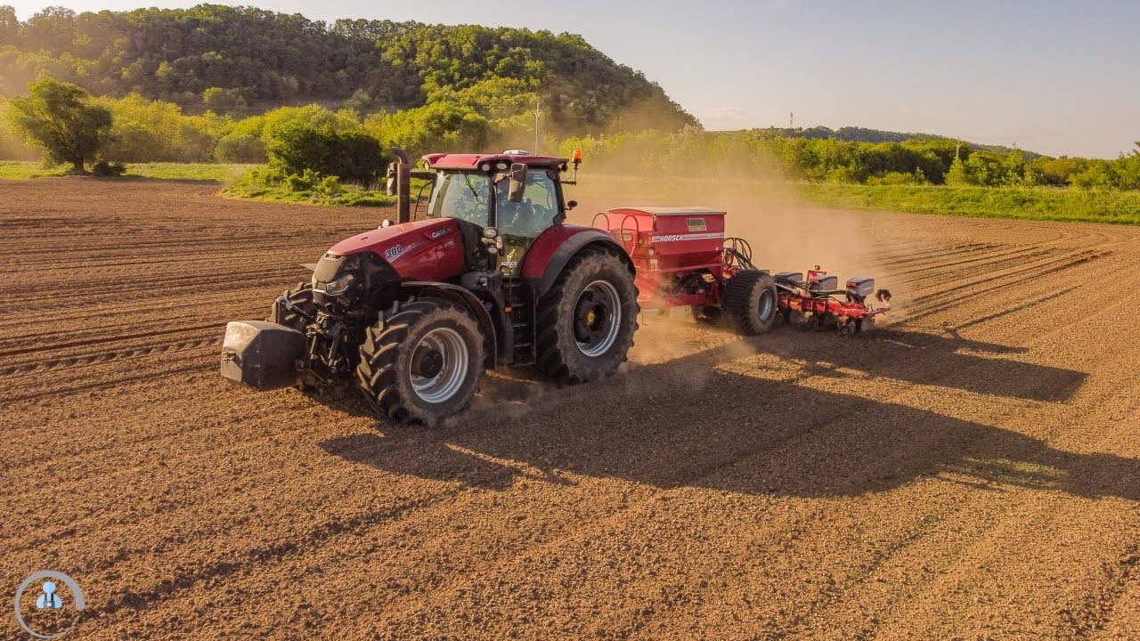 🌽Sejba kukurice 2024 - CASE IH Optum 300 AFS + Horsch Maestro 8.75 CC ...
