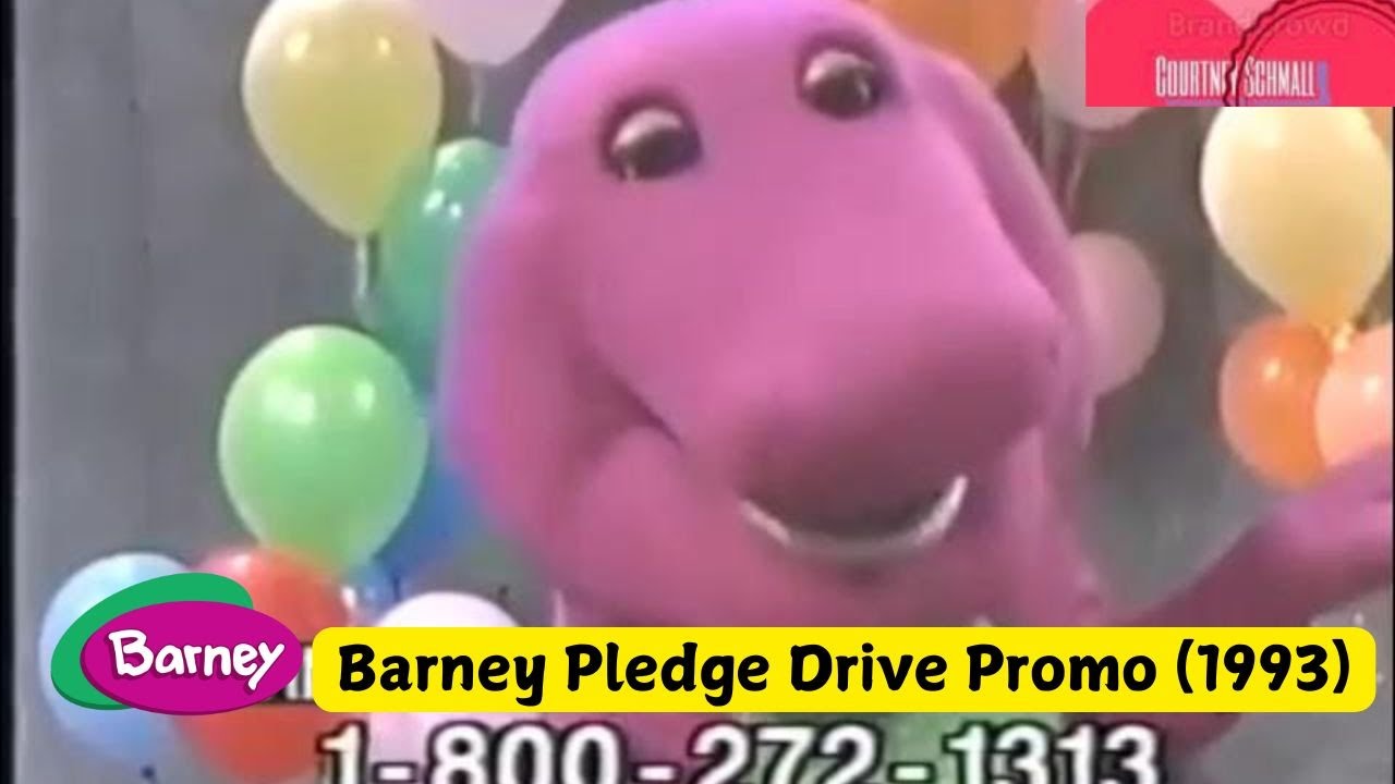 Barney Pledge Drive Promo (1993) - YouTube