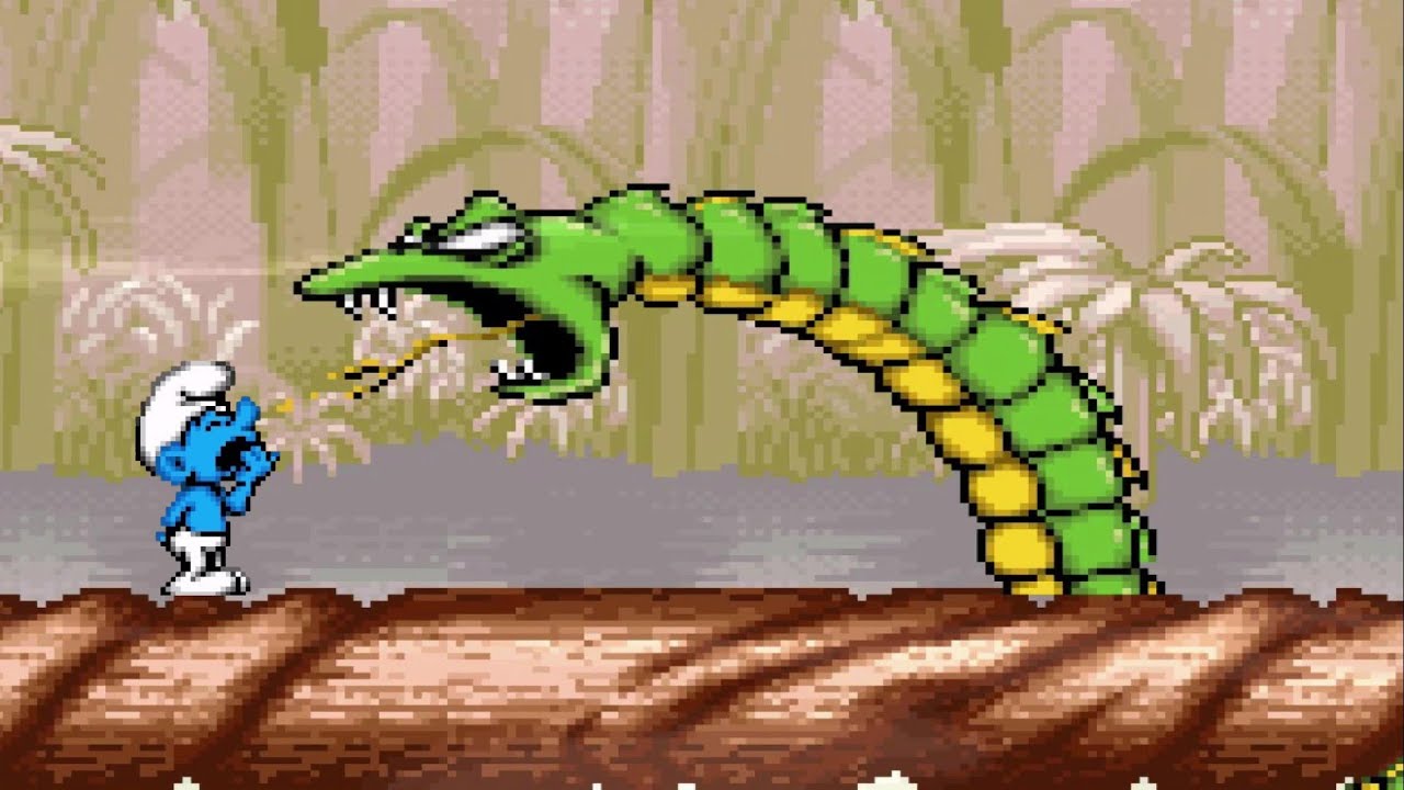 Revenge Of The Smurfs (GBA) All Bosses (No Damage) - YouTube