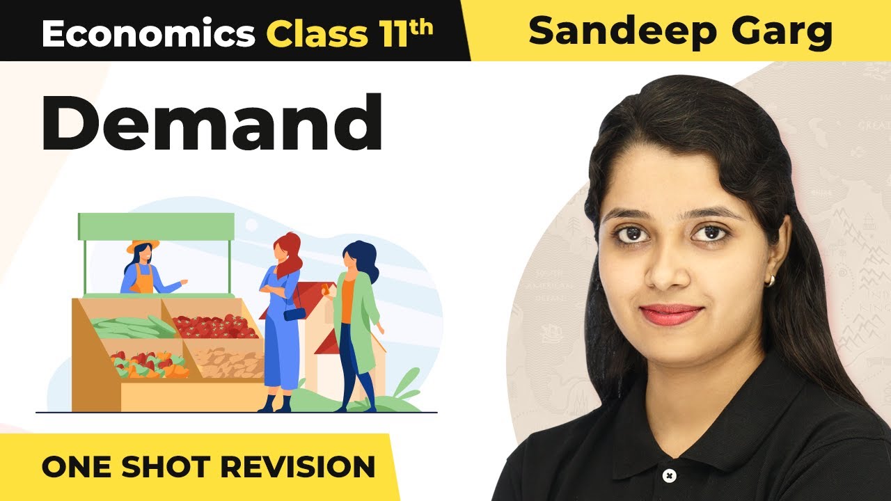 Class 11 Microeconomics Chapter 3 | Demand (Sandeep Garg) - One Shot ...