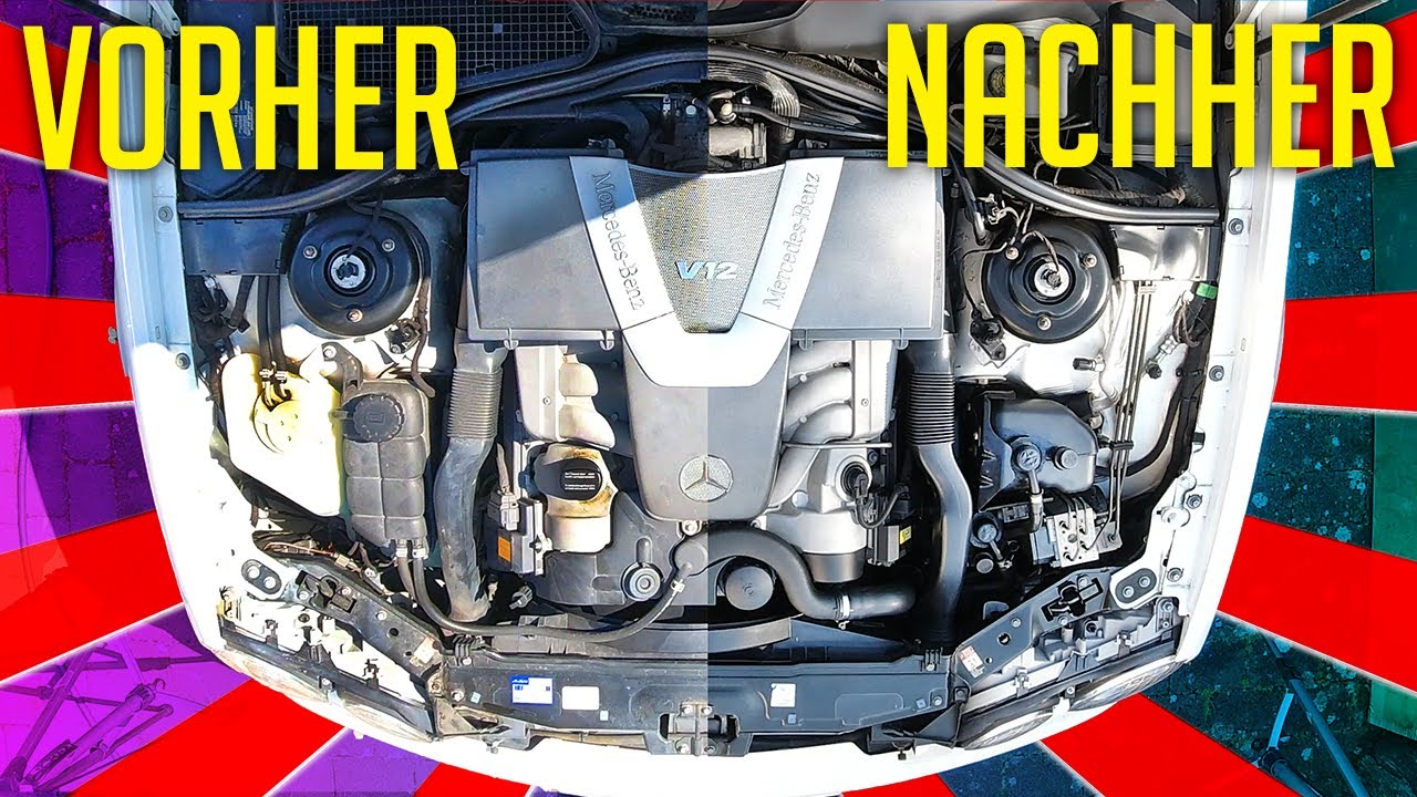 So reinigt ihr euren Motorraum für 3€ | RB Engineering - YouTube