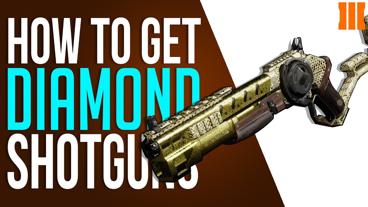 BO3 ALL DIAMOND SHOTGUNS! (Call of Duty Black Ops 3 How To Get Diamond ...