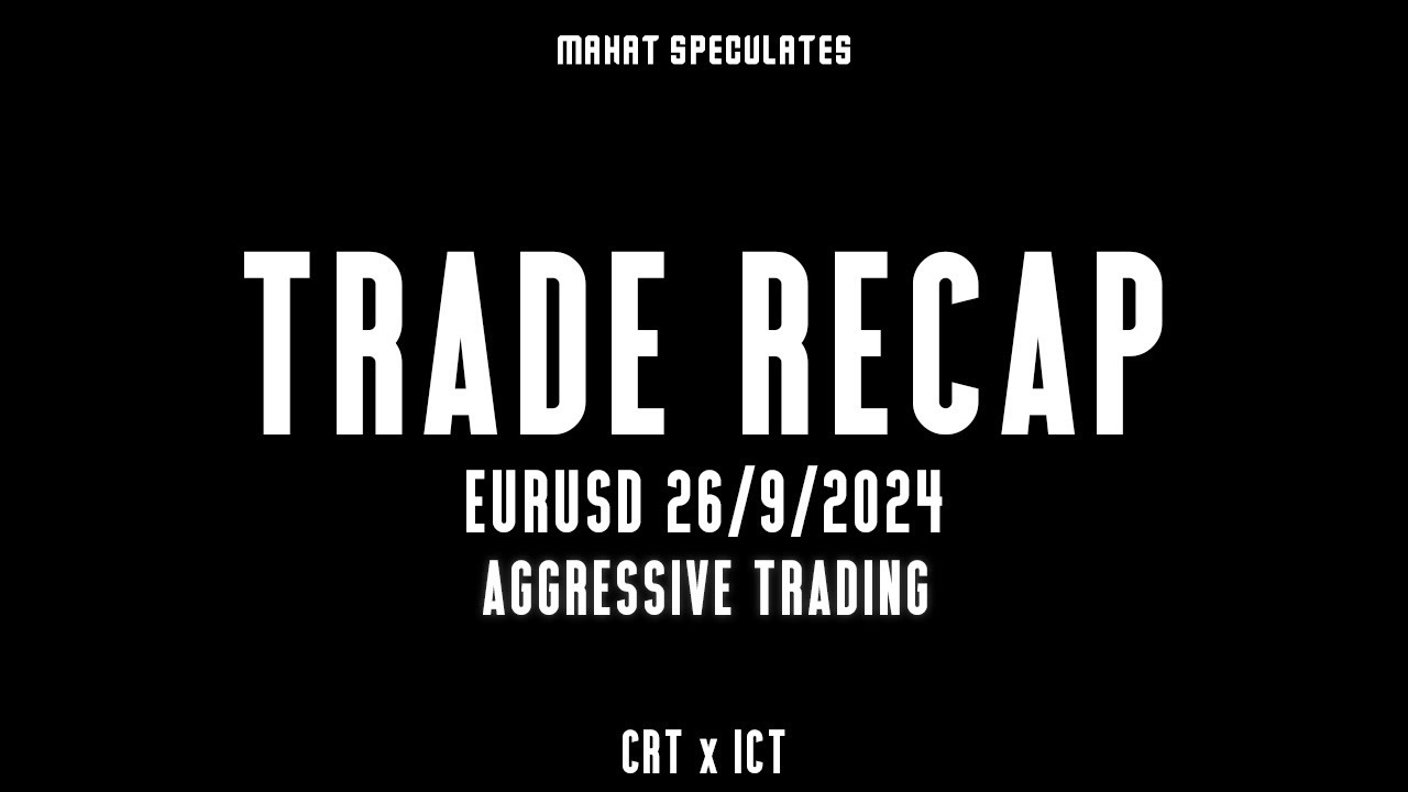 EURUSD trade breakdown aggressive trading - YouTube