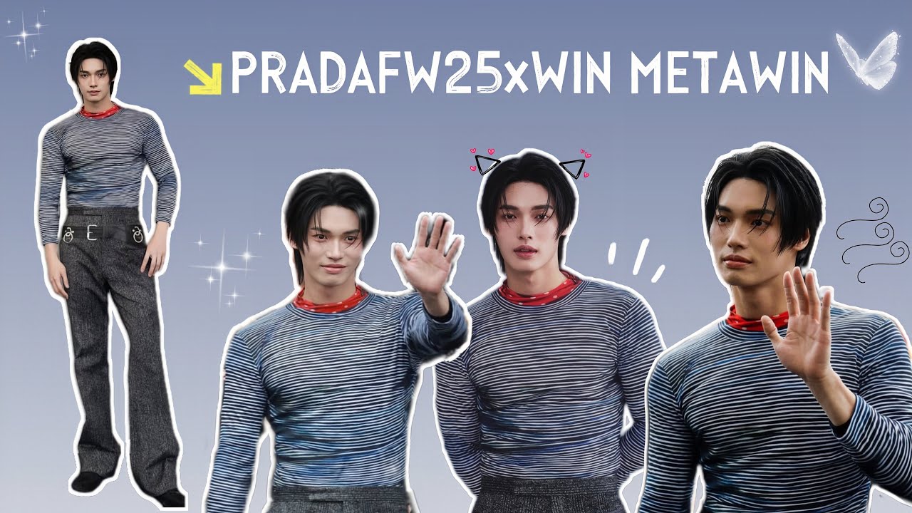 (19-1-2025) PradaFW25xWin Metawin 💕 - YouTube