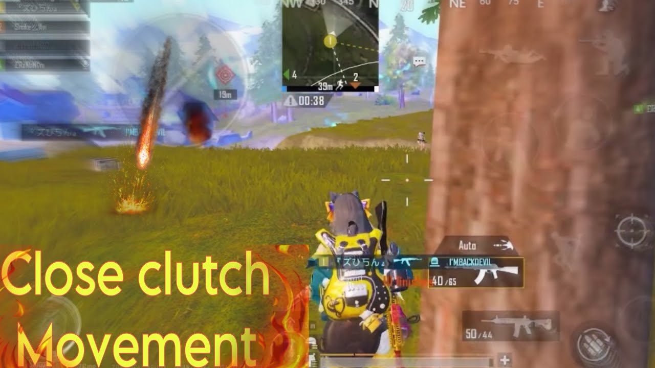 Close Clutch Movement ⚡️ | BGMI | @KushGamerYT_ - YouTube