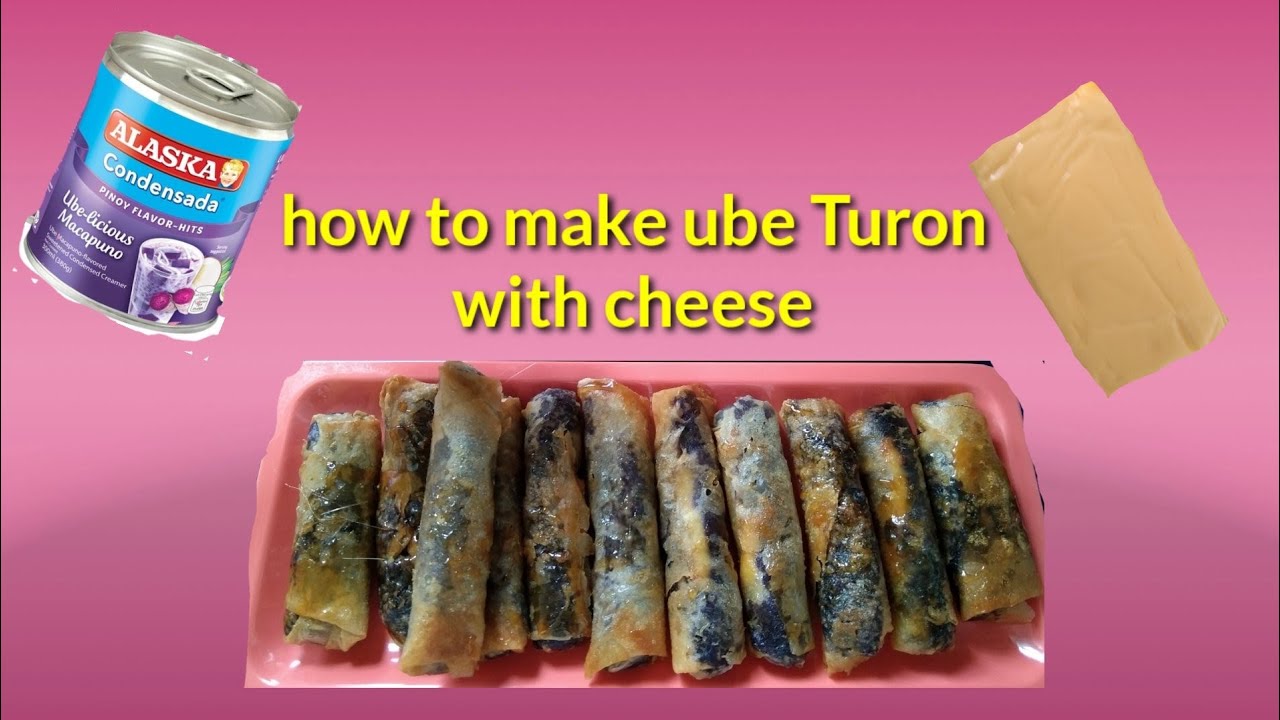 How to make ube Turon - YouTube