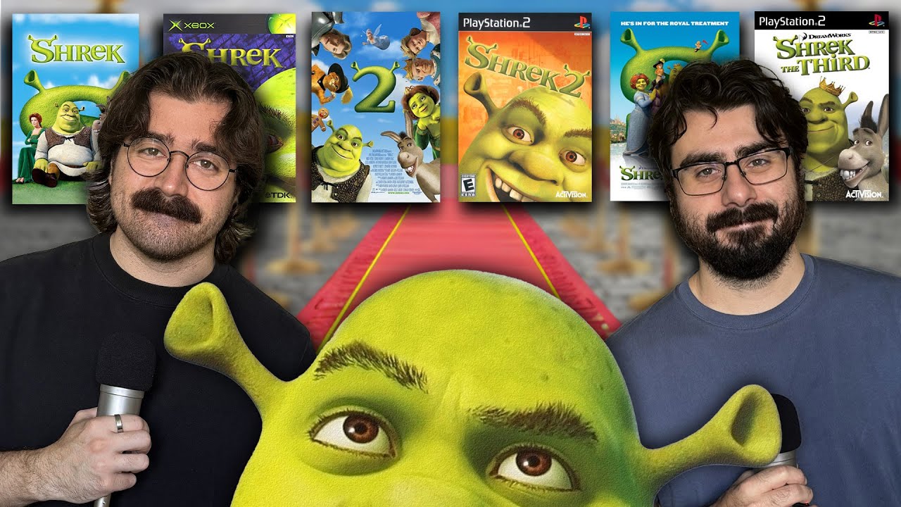 The Shrek Movie Games - YouTube