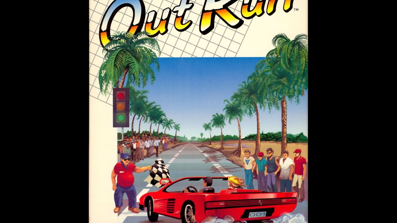OutRun (Dos PC) Gameplay / SEGA Enterprises Ltd. / 1986 - YouTube