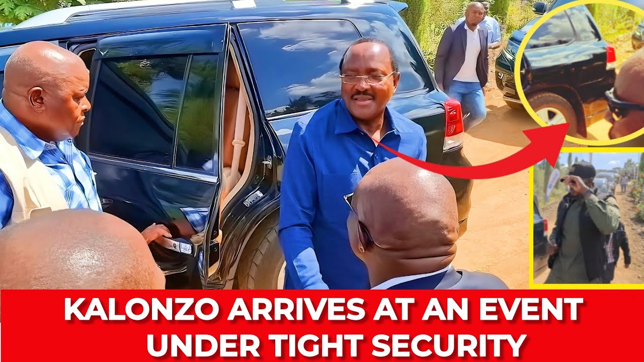 "WHAT IS HAPPENING?" SEE HOW KALONZO ARRIVED AT END YEAR PRAYER UNDER ...