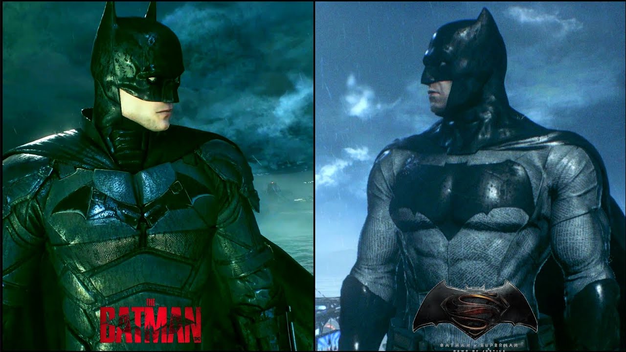 BATTINSON vs BATFLECK - Unique Fighting Styles - Batman Arkham Knight ...