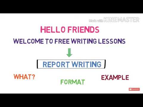 Report Writing | Class 8 | English Language - YouTube
