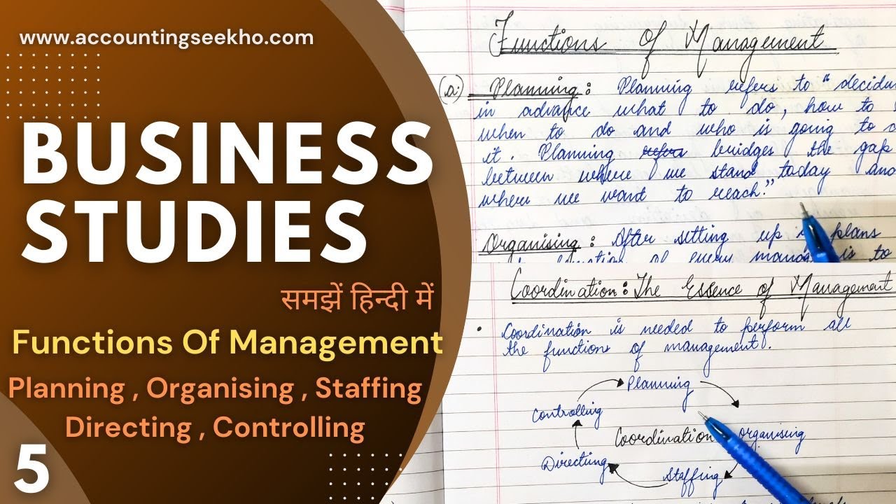 Functions Of Management Planning Organising Staffing Directing Functions Of Management Planning Organising Staffing Directing