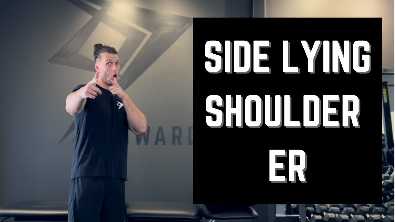 Sidelying Shoulder External Rotation Exercise - YouTube
