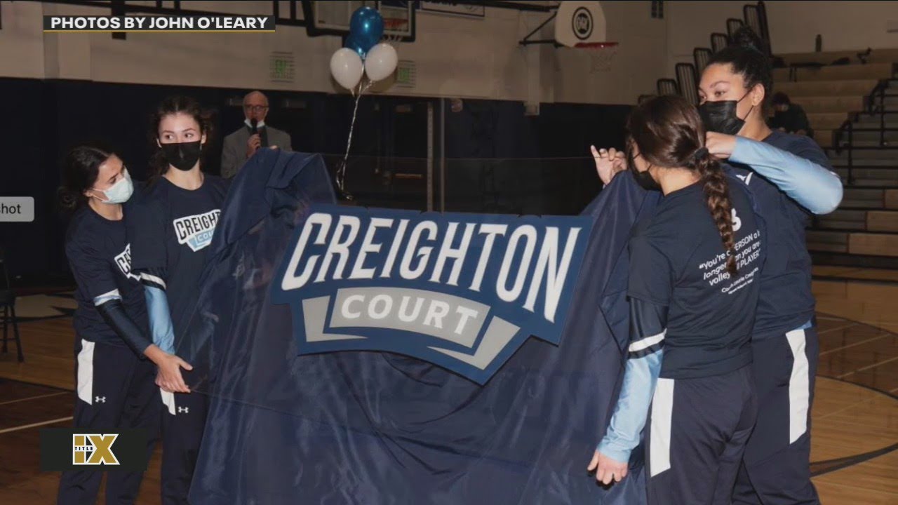 Retired head volleyball coach Laurie Creighton never got to put on a ...
