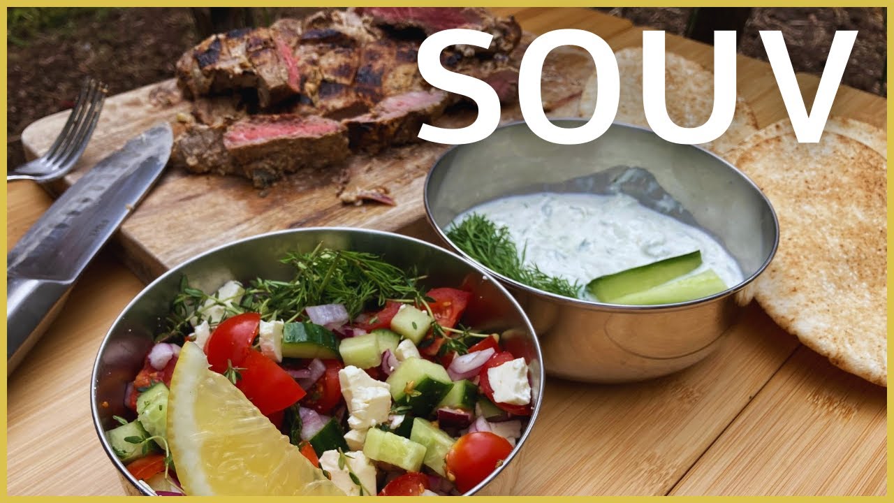 The swagman SOUVLAKI - FIRE PIT grilled - YouTube