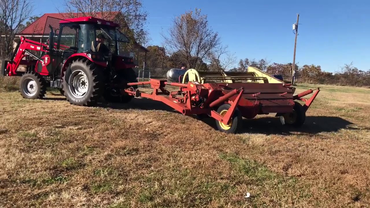 Got the old hay cutter working!! - YouTube
