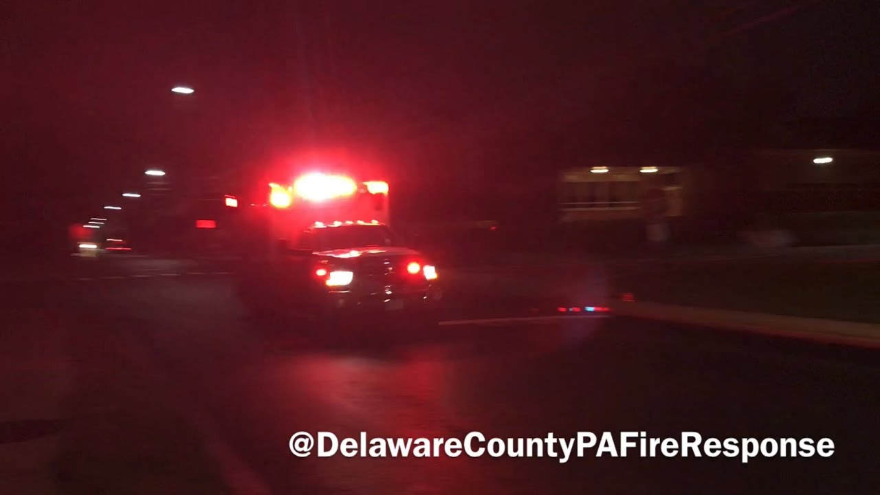 Briarcliffe Fire Company MICU 75 responding - YouTube