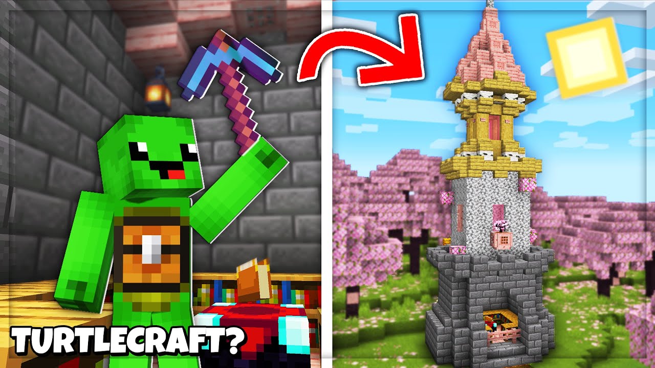Am Construit Un *MEGA TURN* Pentru Enchant | Minecraft Survival Ep.2 ...