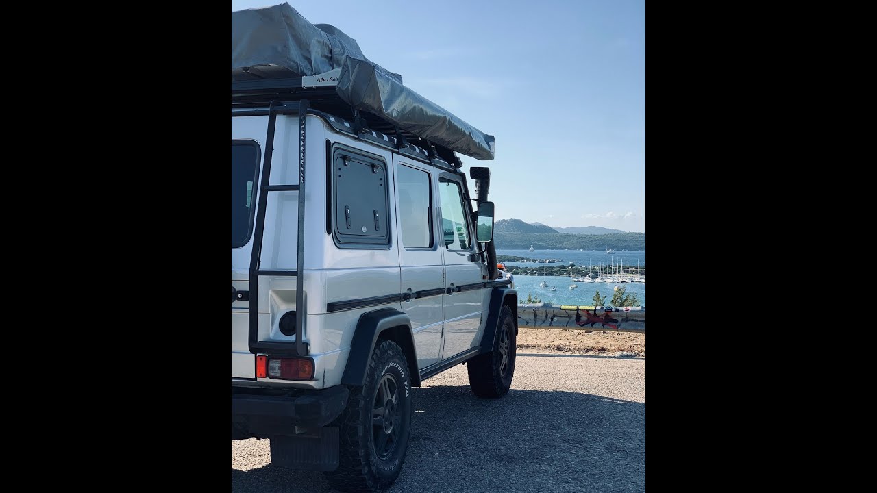 Mercedes G-Klasse Offroad-Camper: DIY Gullwing_Fenster Einbau von ...