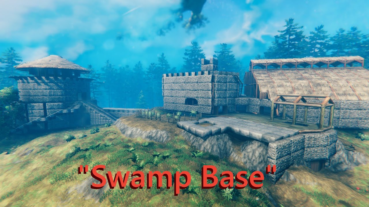 Valheim Swamp Base Showcase - YouTube