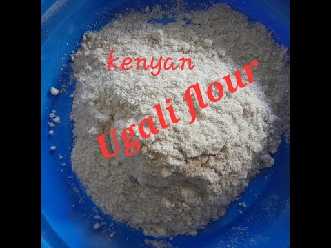 How Kenyan ugali flour is made - YouTube
