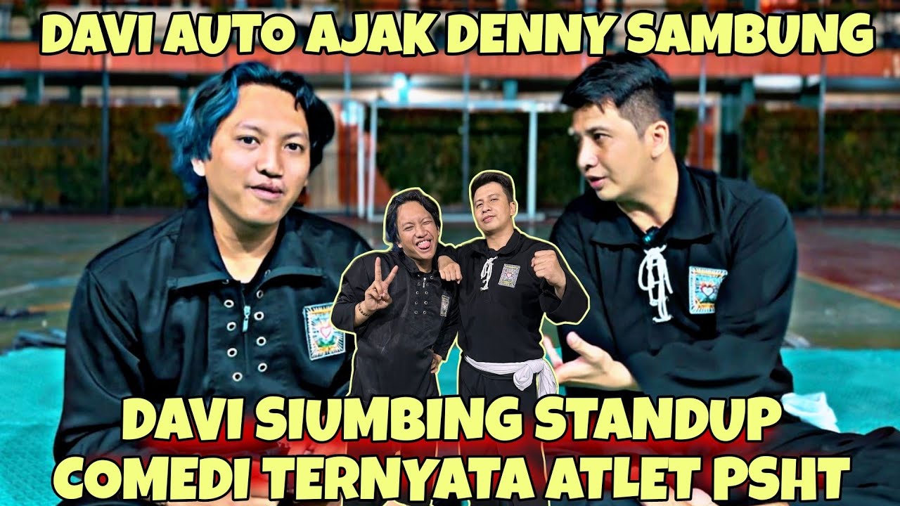 Ternyata Davi Siumbing standup Comedi adalah Atlet PSHT, auto ngajak ...