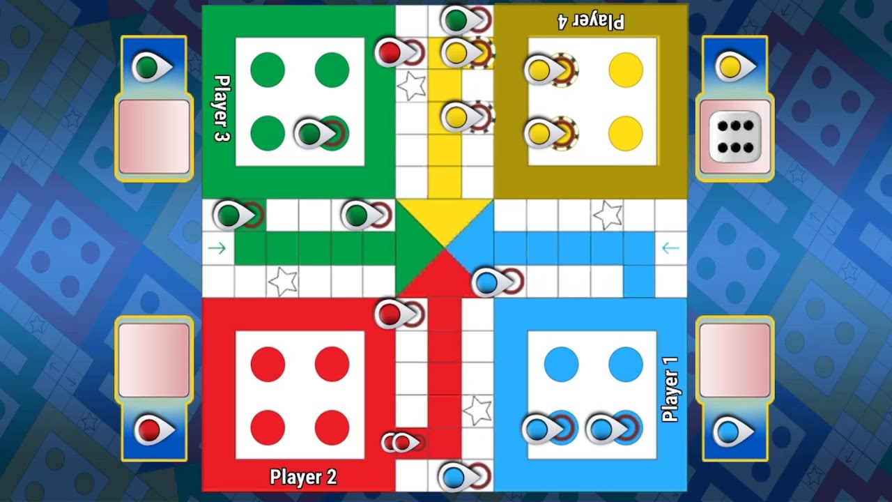 Ludo game in 4 players match | Ludo king 4 players match | Ludo King ...