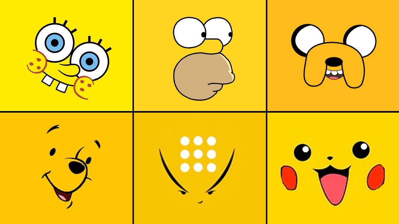 ..warum CARTOON Figuren GELB sind! | Die Simpsons, Die Minions ...