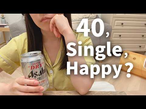 Japanese Nurse, 40 and Single 🇯🇵 | Am I Happy? A Quiet Night at Home 🐱