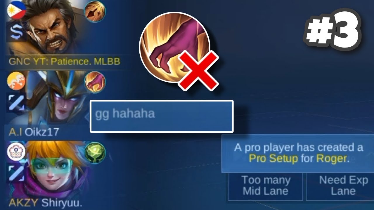 They think I am trolling with gold lane Roger | 5 Minutes Gameplay ...