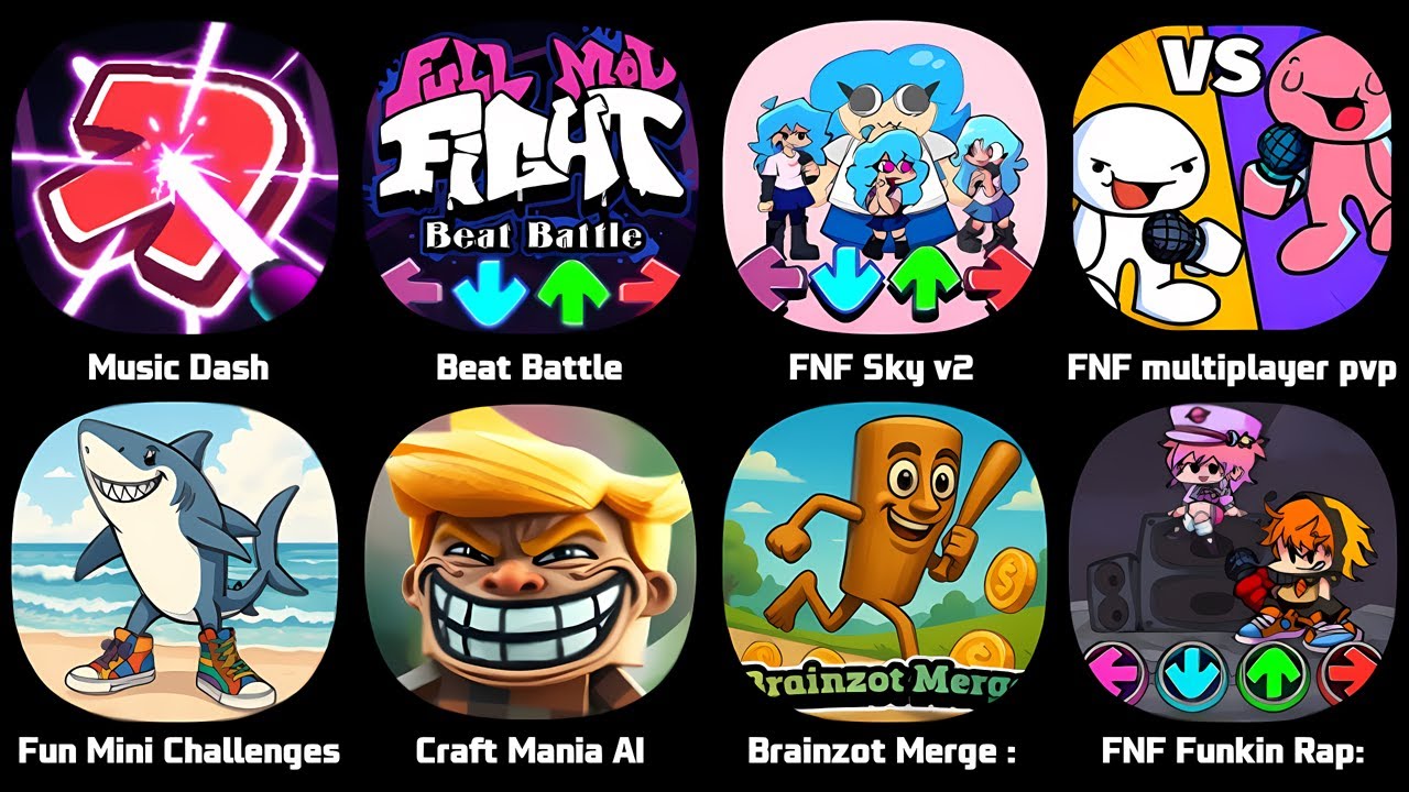 FNF Italian Brainrot, FNF Lord Brainrot, Sahor, Tùng Tùng Tùng Sahur ...