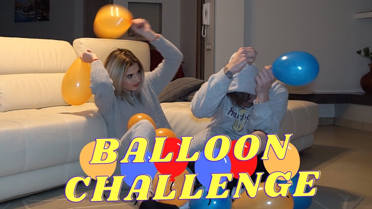 BALLOON CHALLENGE 🎈|| *DIVERTENTISSIMA* - YouTube
