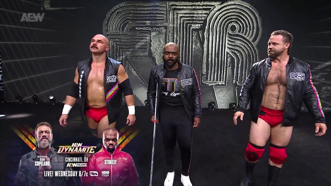 FTR & Stokely Entrance - AEW Collision, August 9, 2025 - YouTube