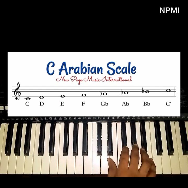 Arabian Scale in C - YouTube