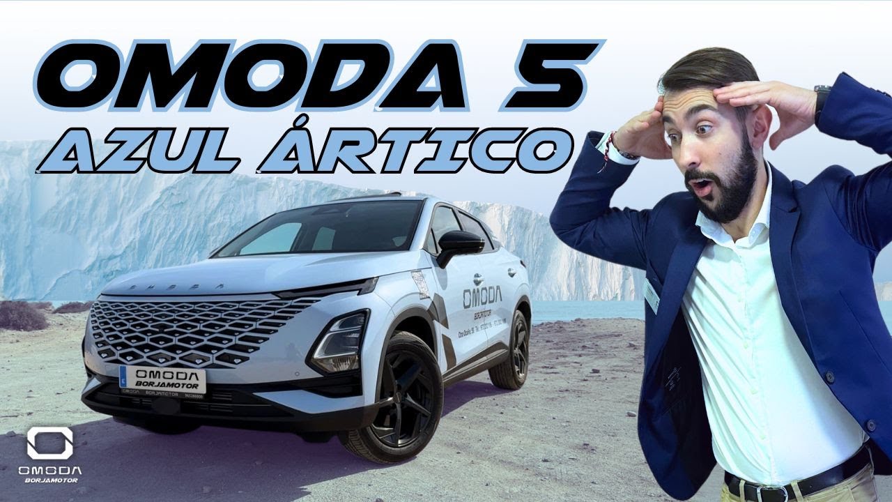 Omoda 5 azul ártico 🧊 ¡Premium! - YouTube