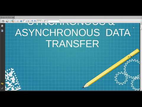 Synchronous vs Asynchronous data transfer - YouTube